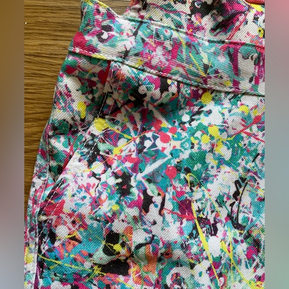 Civil Regime | Pants & Jumpsuits | Civil Jumper Shorts Paint Splatter ...